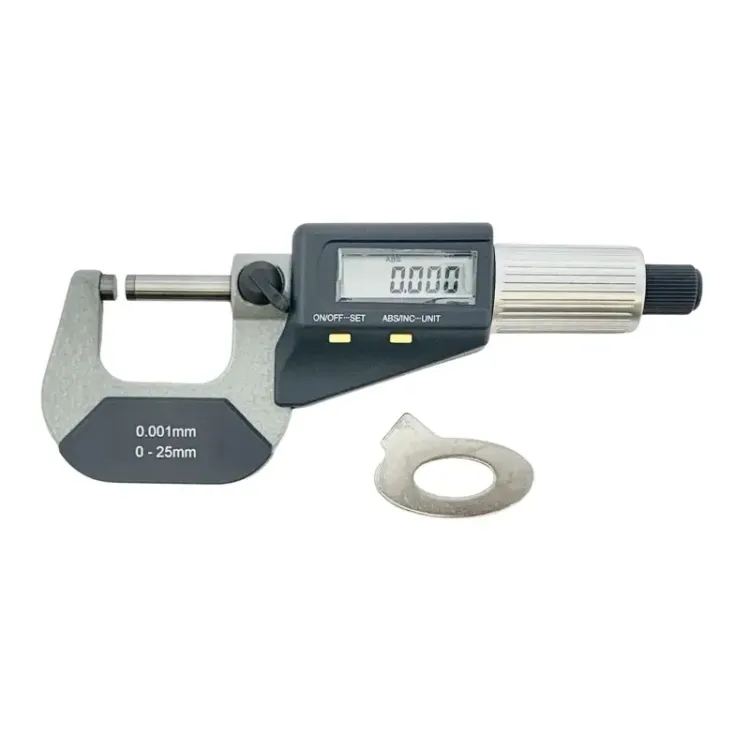 MICROMETRO DIGITAL DM125 (0-25) POWERED - Máquinas&Ferramentas